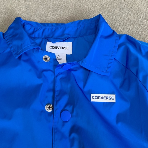 Converse | Jackets & Coats | Nwot Converse Shell Coach Jacket | Poshmark